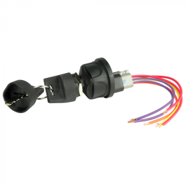 BEP 4-Position Sealed Nylon Ignition Switch - Accessory/OFF/Ignition ...