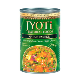 Matar-Paneer - Jyoti Natural Foods - Ready to Eat Canned food