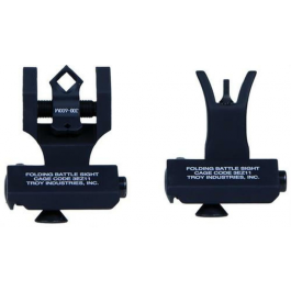Troy Industries Offset Flip-Up Battle Sight Set M4-Style Front, Dioptic ...