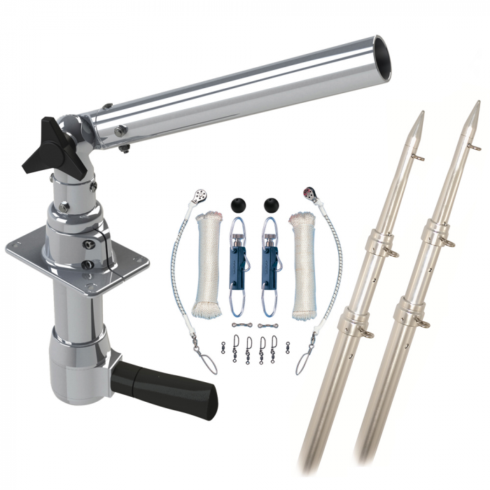 Rupp Revolution Top Gun Package w/15' Telescoping Poles & Complete Single Line Rigging Kit w ...