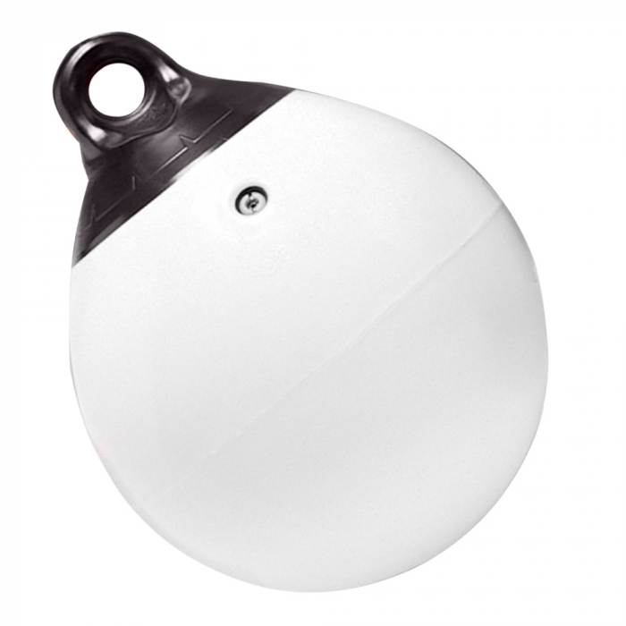 Taylor Made 12" Tuff End™ Inflatable Vinyl Buoy - White