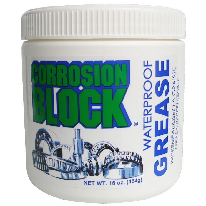 Corrosion Block High Performance Waterproof Grease - 16oz Tub - Non ...