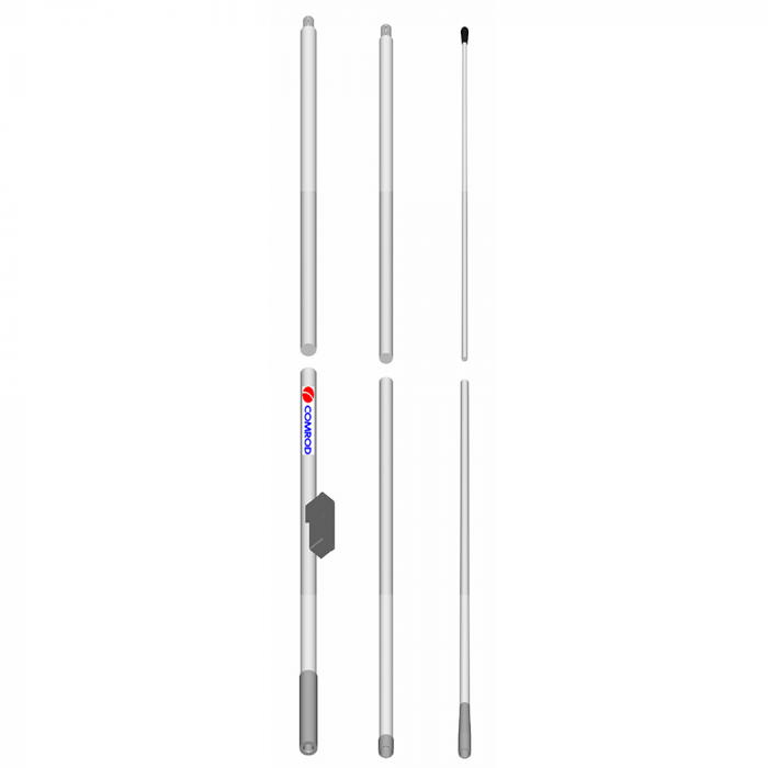 Comrod Commerical AT73-M3 3-Piece Mast Mount SSB Antenna