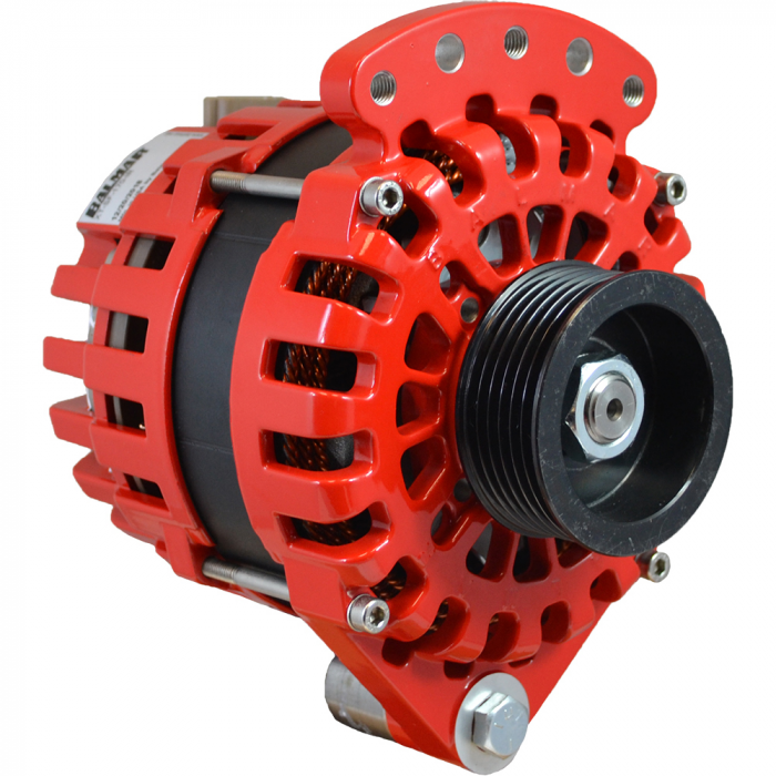 Balmar Alternator 170AMP, 12V, 1-2" Single Foot, K6 Pulley w/Internal ...