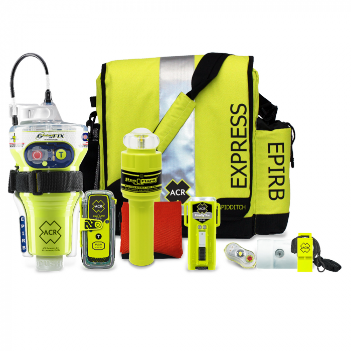ACR GlobalFix V4 EPIRB & ResQLink 400 PLB Survival Kit w/Rapid Ditch ...