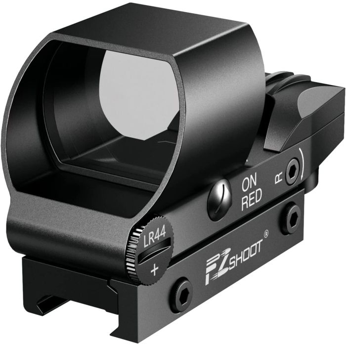 EZshoot Reflex Sight - Red and Green Dot Pistol Sight - 4 Reticle with ...