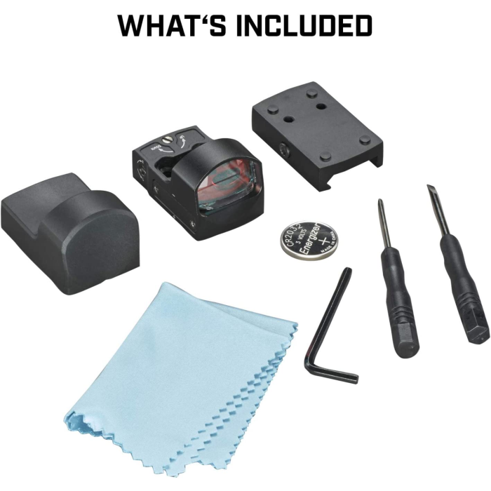 TASCO Red Dot Propoint Reflex Sight_TRDPRS, Black