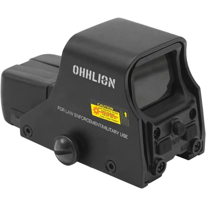 Metal 551 Holographic Scope with Bright Green and Red Dots