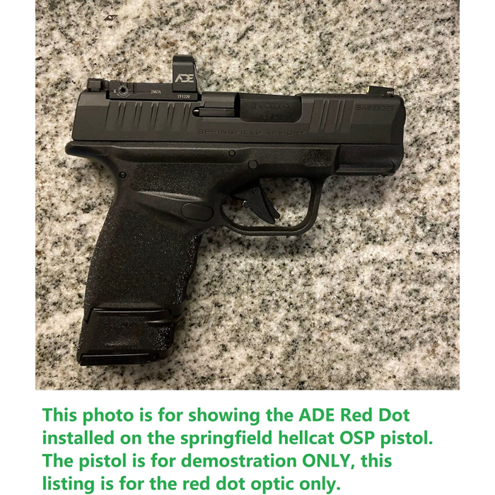 Ade NUWA 2MOA Micro Red Dot for RMS/RMSC Footprint Optics Ready Pistol ...