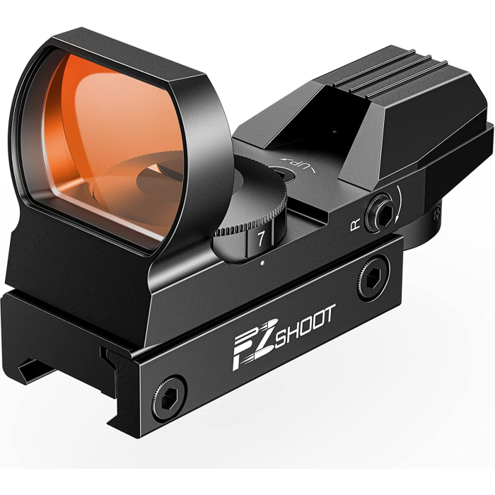 EZshoot Reflex Sight, Red Dot Optics with Anti-Reflection and Anti ...