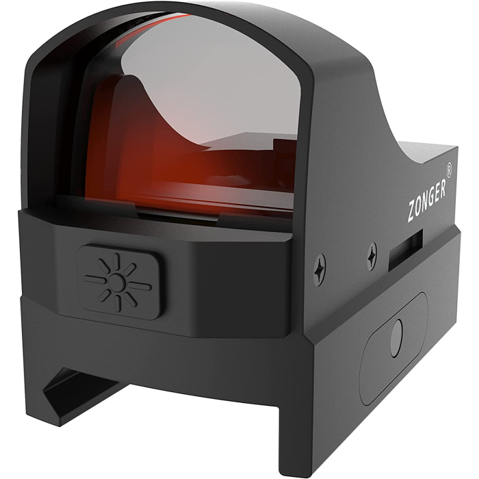 ZONGER Red Dot Sight Adjustable Reflex Sight with Removable Picatinny ...