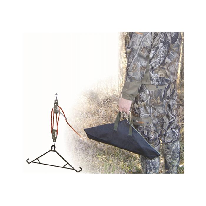 HME 4:1 Game Hanging Gambrel with Pulley System
