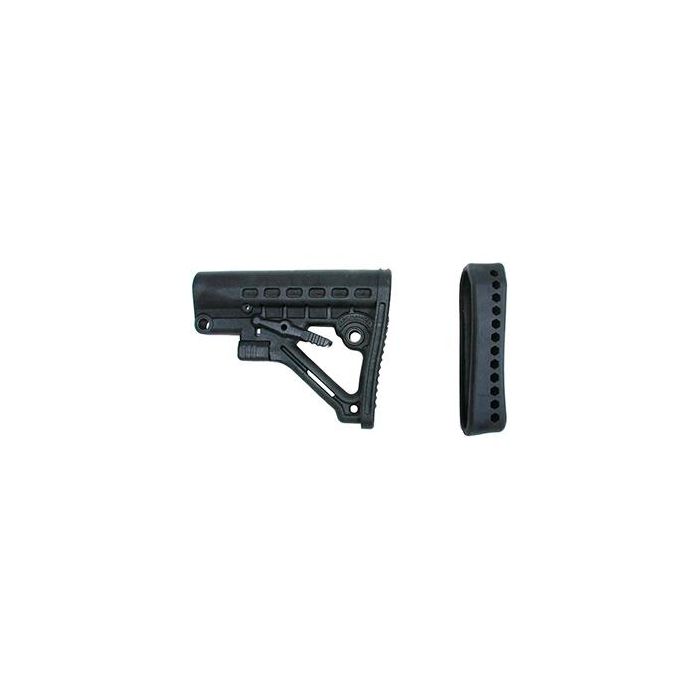 Archangel Heavy Duty Ar-15/Ar-10 Buttstock-Blk Polymer
