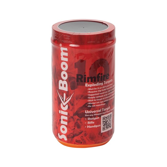 Sonic Boom Rimfire Binary Targets - 10 Targets Per Kit