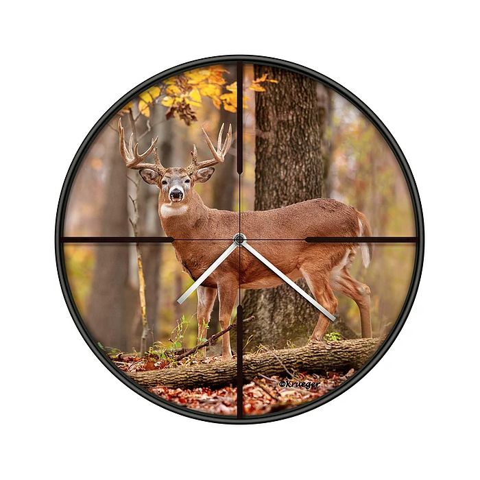 AIM Hunting Whitetail Buck Clock