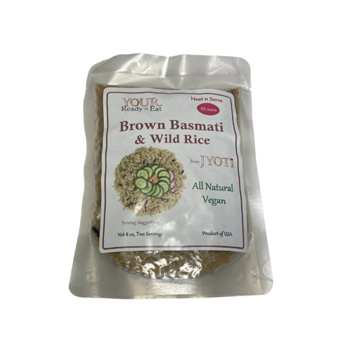 Brown Basmati and Wild Rice - Jyoti Natural Food - Your Ready to Eat