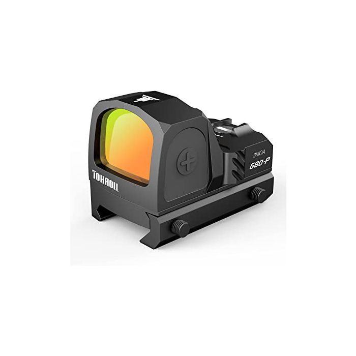 Red Dot Sight, 3 MOA Red Dot Scope with Picatiinny Rail Mounts ...