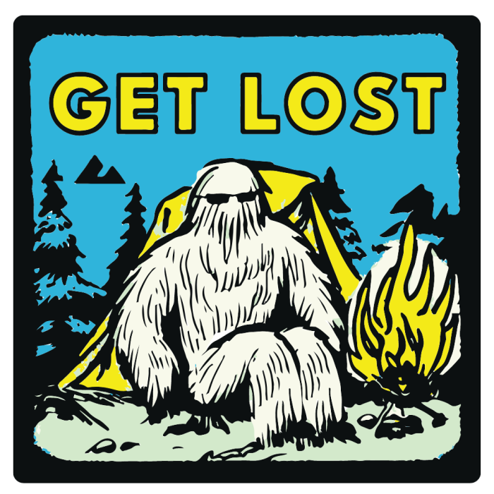 Everest Get Lost Decal