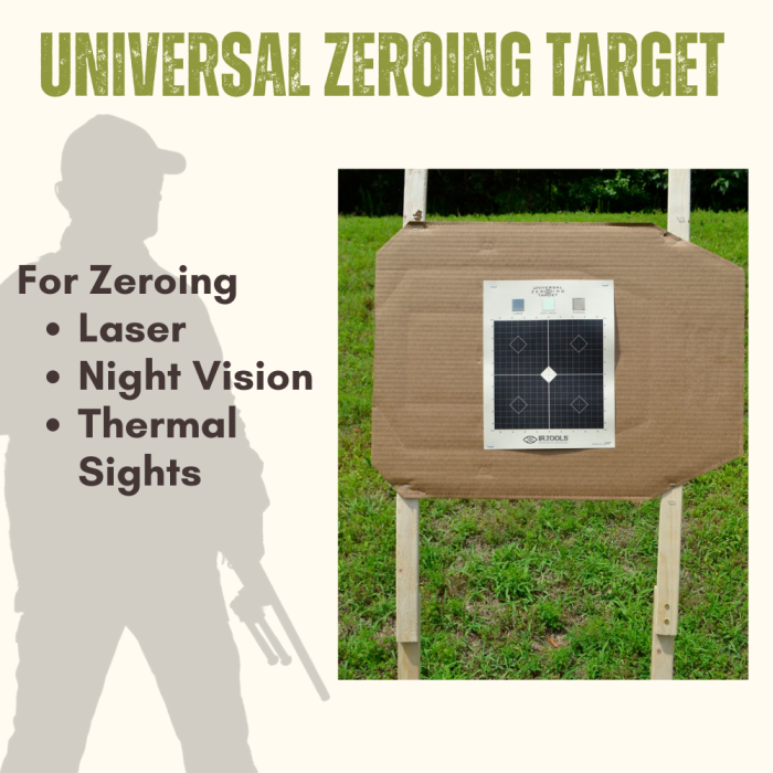 IR.Tools Universal Zeroing Targets