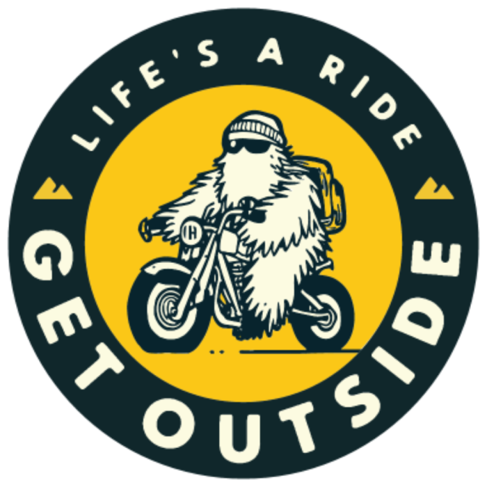 The 'Life's A Ride, Get Outside' Everest Decal