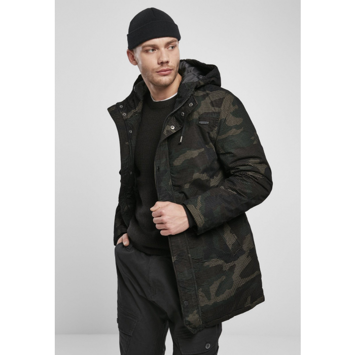 Grid-Camo Parka