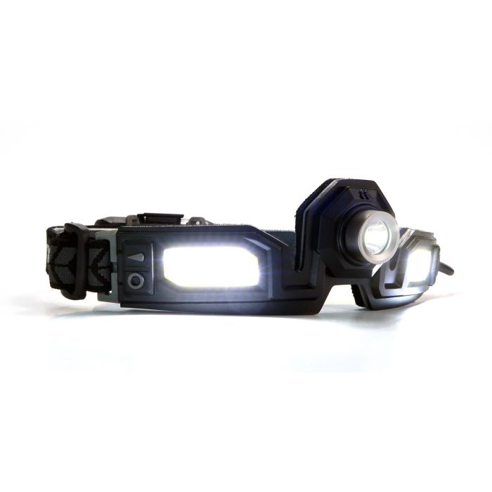 FLEXIT Headlamp PRO 6.5- 650 Lm- Rechargeable 240° Halo Lighting